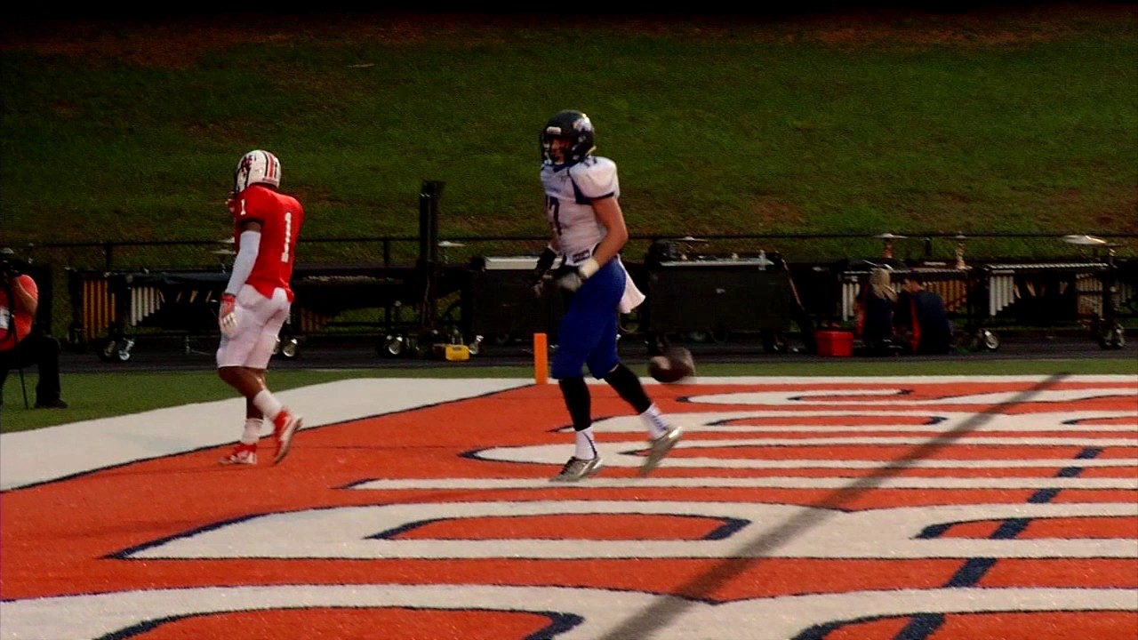 Stuart Head (Etowah High) with the TD (Stanford Cardinal) - YouTube