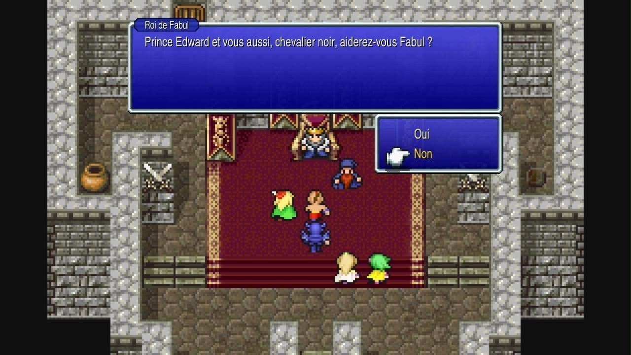 FINAL FANTASY IV PIXEL REMASTERED/PS5, l'attaque du Château de Fabul ...