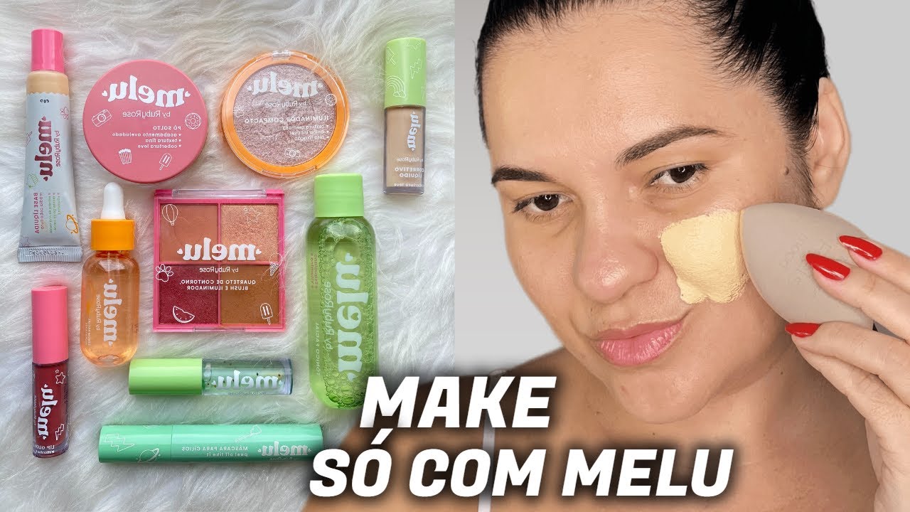 MELU RUBY ROSE - Make Completa com essa Nova Linha da RUBY ROSE - YouTube