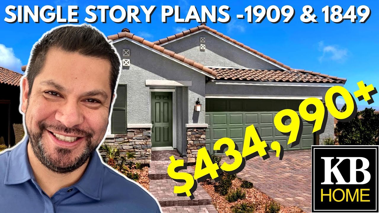 kb Homes | Reserves at Copper Ranch |. Plan1909 & 1849X | Single-Story ...