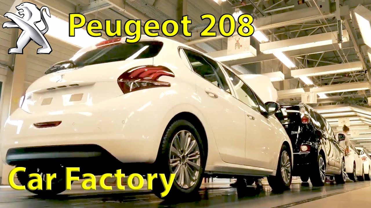 Peugeot 208 Production (Trnava, Slovakia) Car Factory, Full Assembly ...