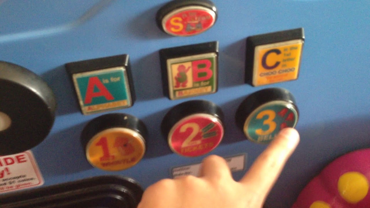 Barney ride trains - YouTube