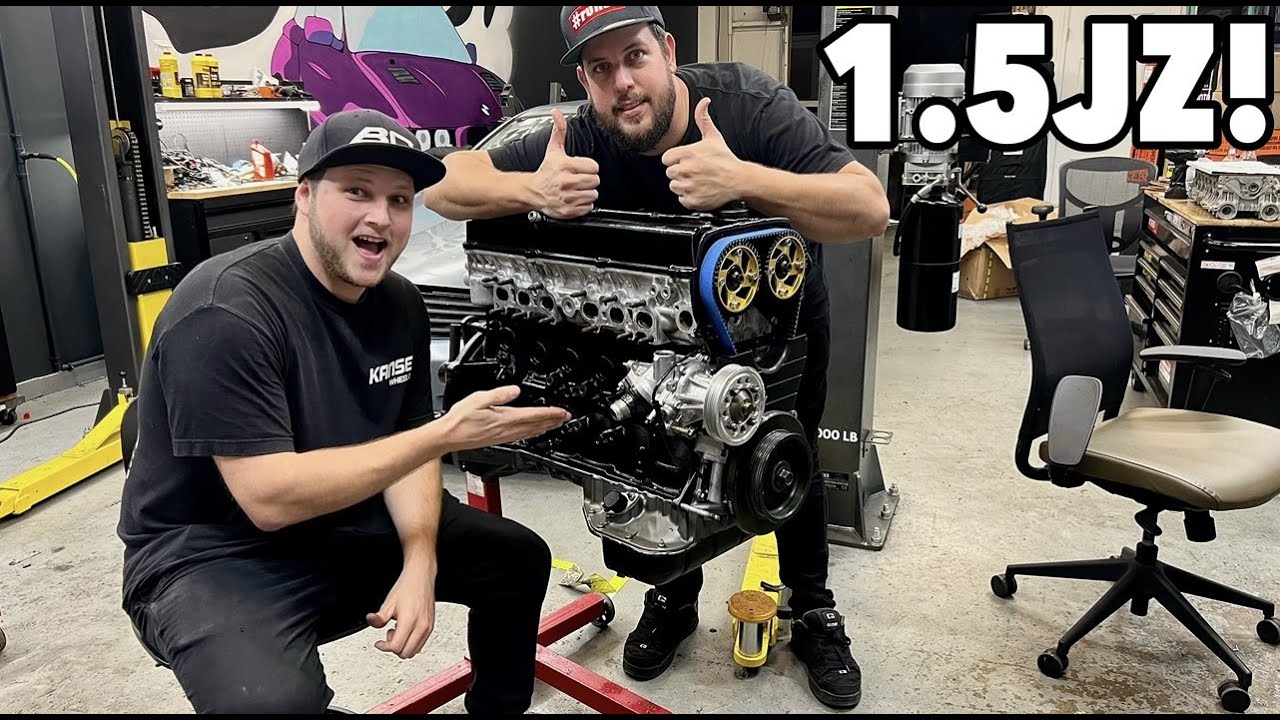 Building My First 1.5JZ with Alberto Big Boost! - YouTube