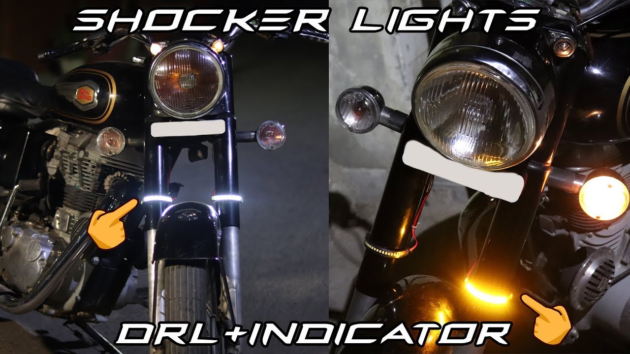 Shocker Light For Bike | Royal Enfield - YouTube