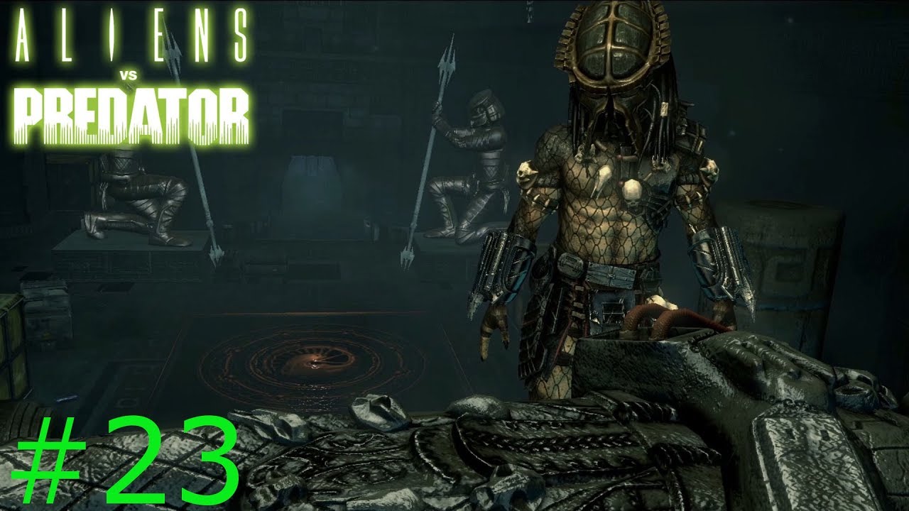Die Pyramide - Aliens vs. Predator - Let's Play #23 (Predator) - YouTube