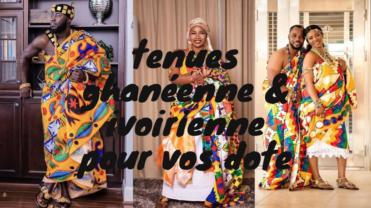 Idées de tenues traditionnelle GHANEENNE & IVOIRIENNE pour vos ...