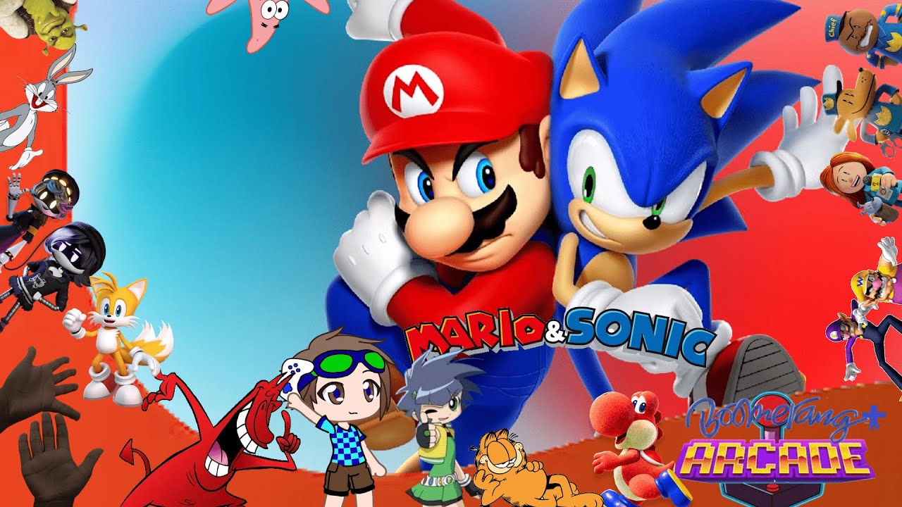 Boomerang + TV Arcade - Mario and Sonic Games - YouTube