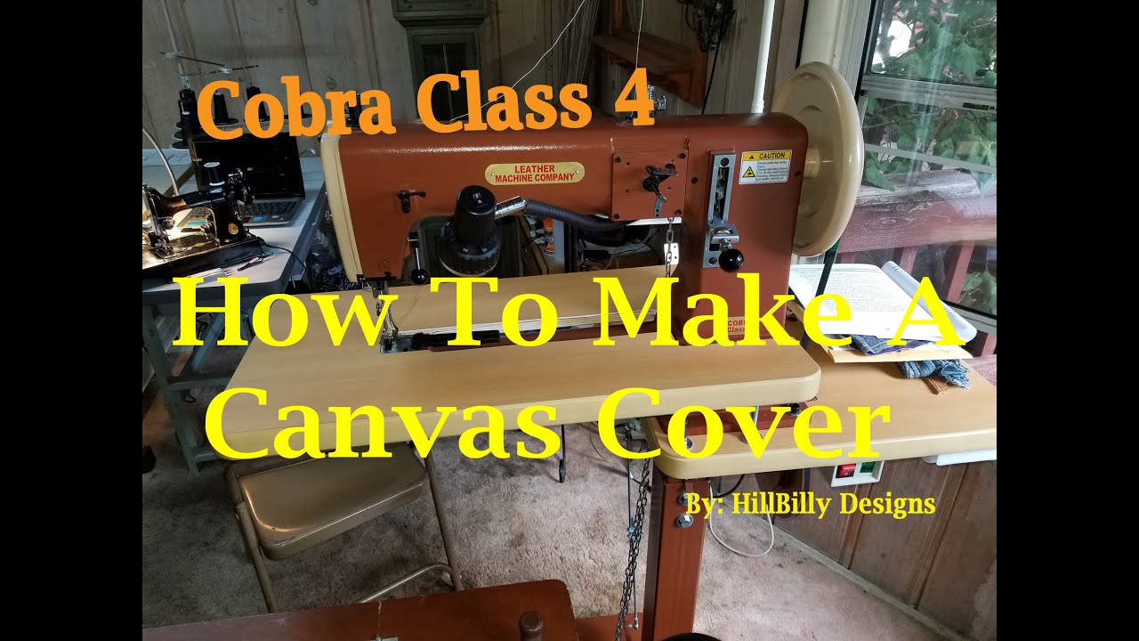 How To make/Cobra Class 4 Sewing Machine Cover Pt 1. - YouTube