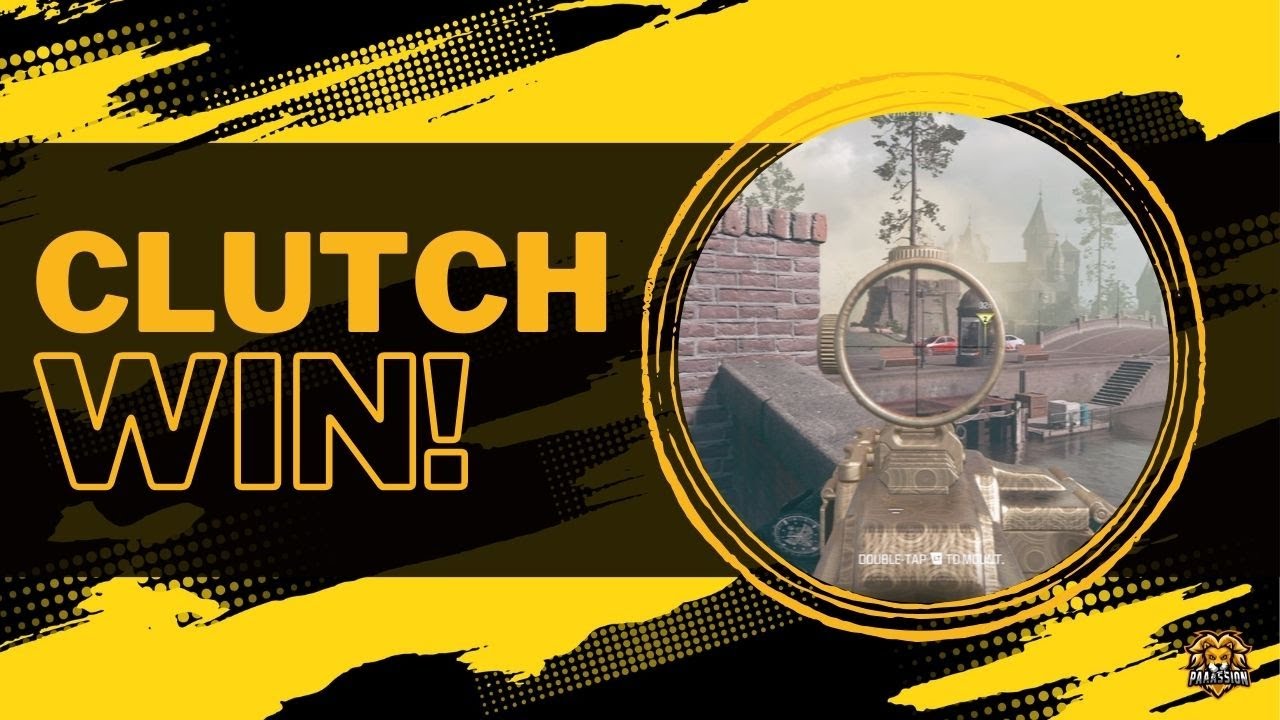 Warzone clutch for the win - YouTube
