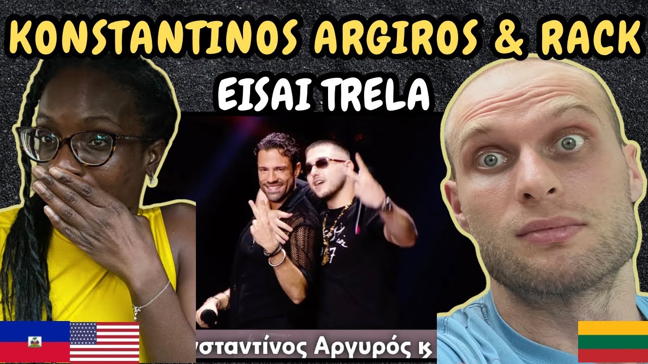 REACTION TO Konstantinos Argiros & RACK - Eisai Trela (Mad VMA 2024 ...