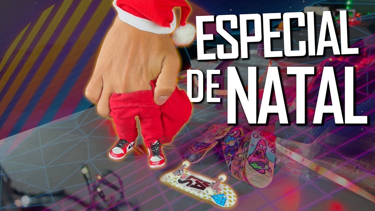 VALEU NATALINA - Especial de Natal Fingerboard - YouTube