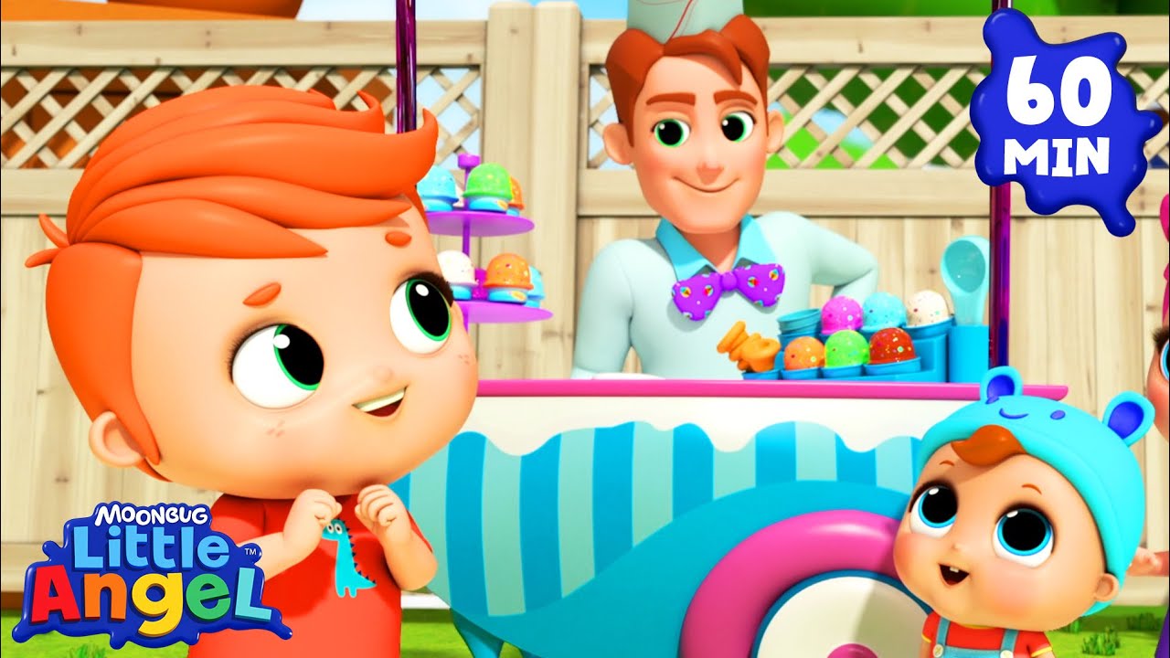 Yes Yes Ice Cream | Fun with Baby John! | Little Angel Nursery Rhymes ...