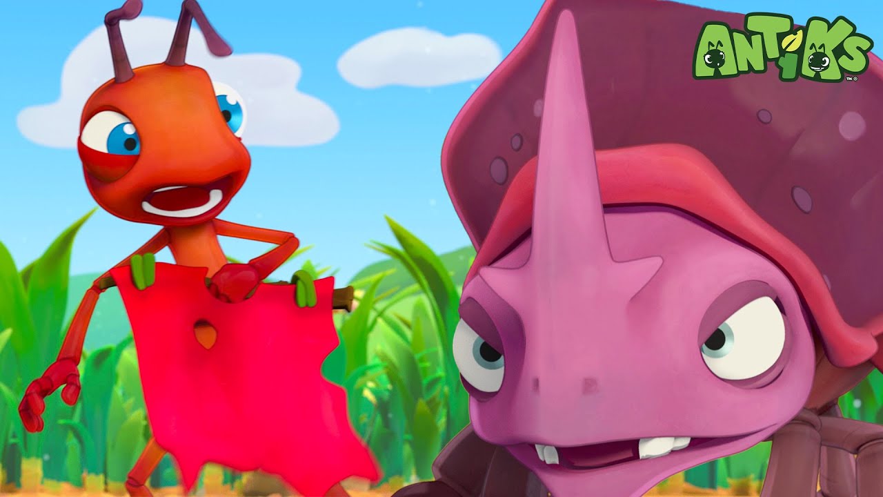 The Ant Bull Ring | Antiks 🐜 | Action Cartoons For Kids - YouTube