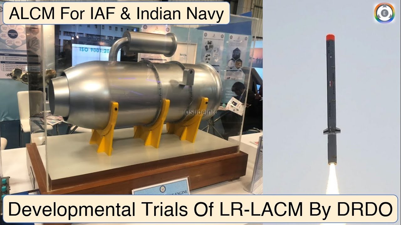 Developmental Trials Of LR-LACM | ALCM For IAF & Indian Navy - YouTube