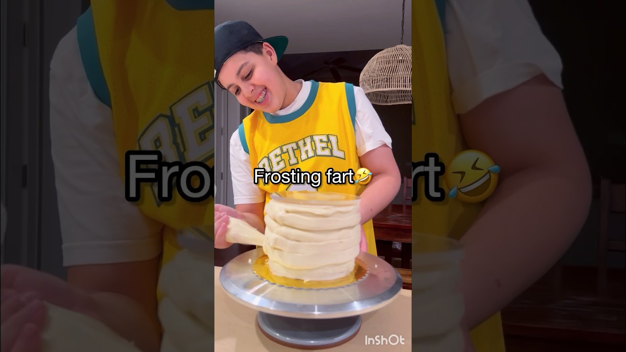 Do you know what a frosting fart is?💨🤣 #flowers #cake #happy #funny # ...