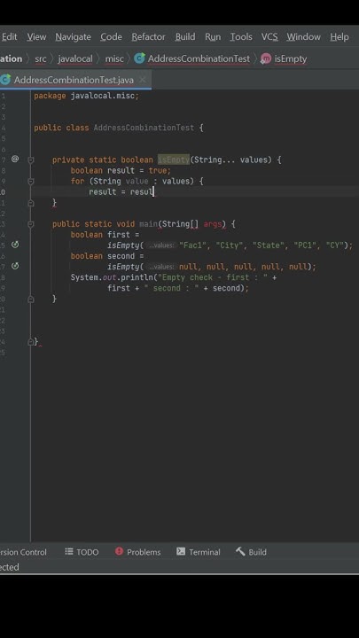Multiple String Values Are Empty Coding Programming Java Shorts Python Datastructures