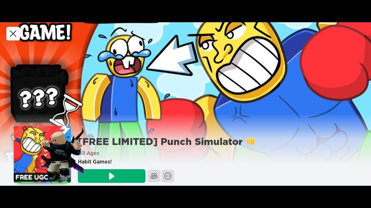 Roblox Punch Simulator UGC Collection Blood Slayer Crown - YouTube