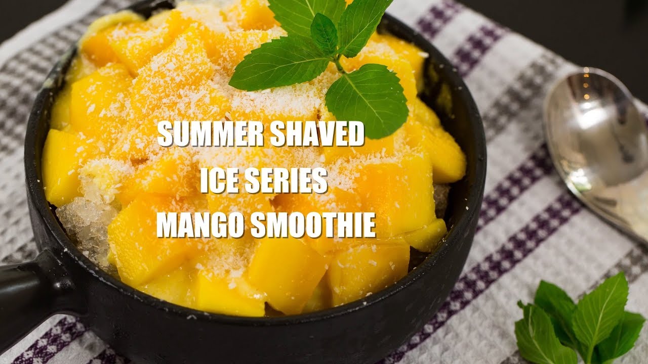How to Make Mango Shaved Ice? - YouTube