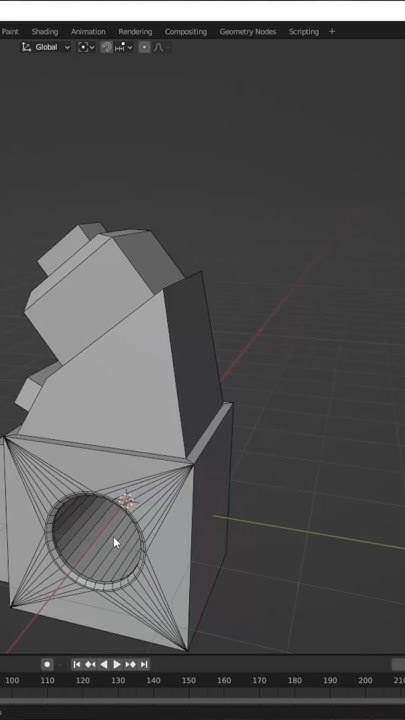 Modelling Hard Surface Blender Timelapse - YouTube