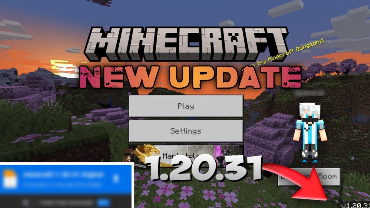Minecraft 1.20.31 update | official version 1.20.31 update - YouTube