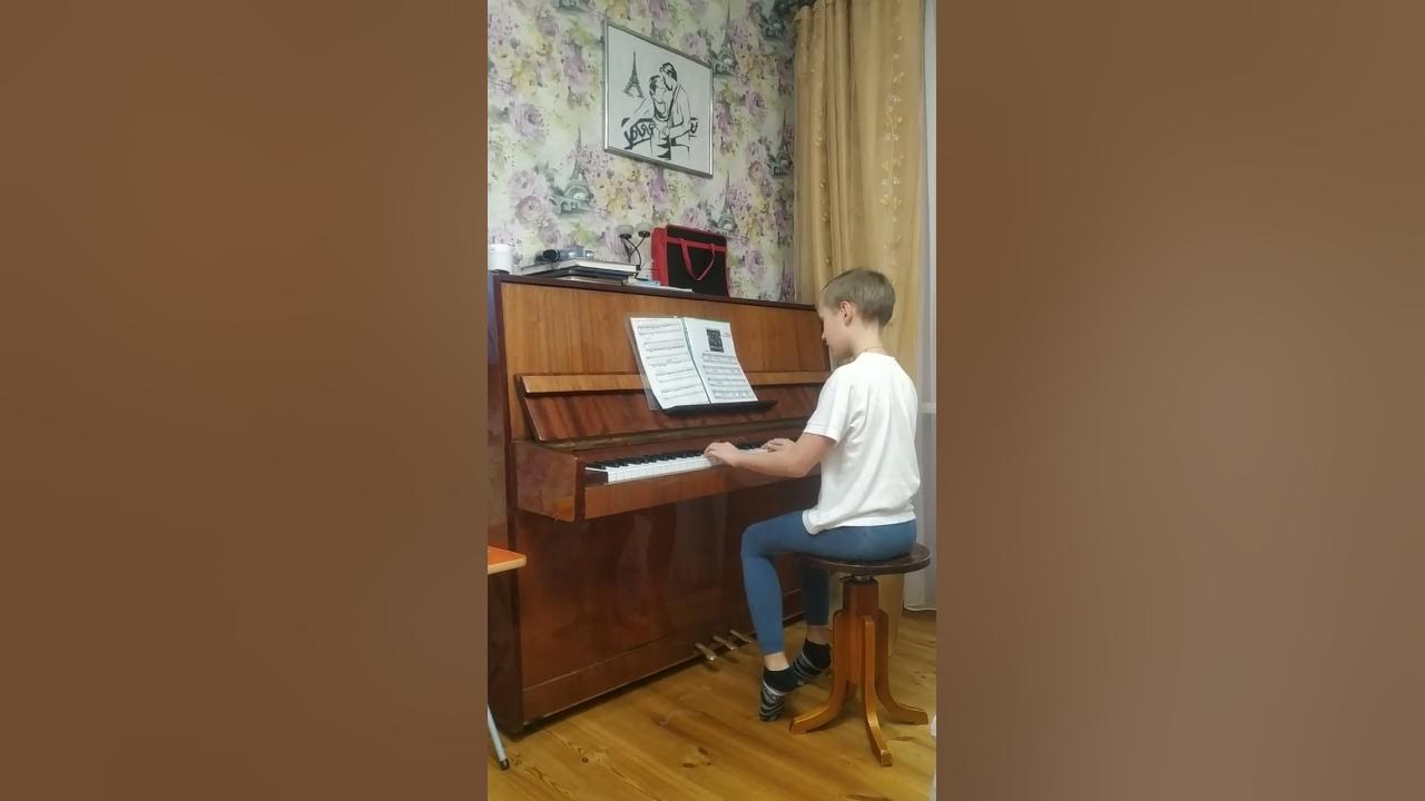Игра на пианино. - YouTube