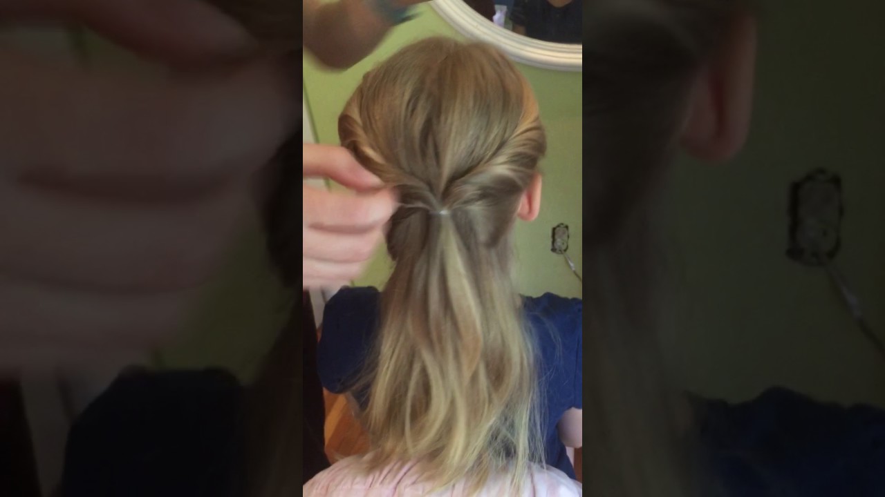 Super Simple Padme hairstyle - YouTube