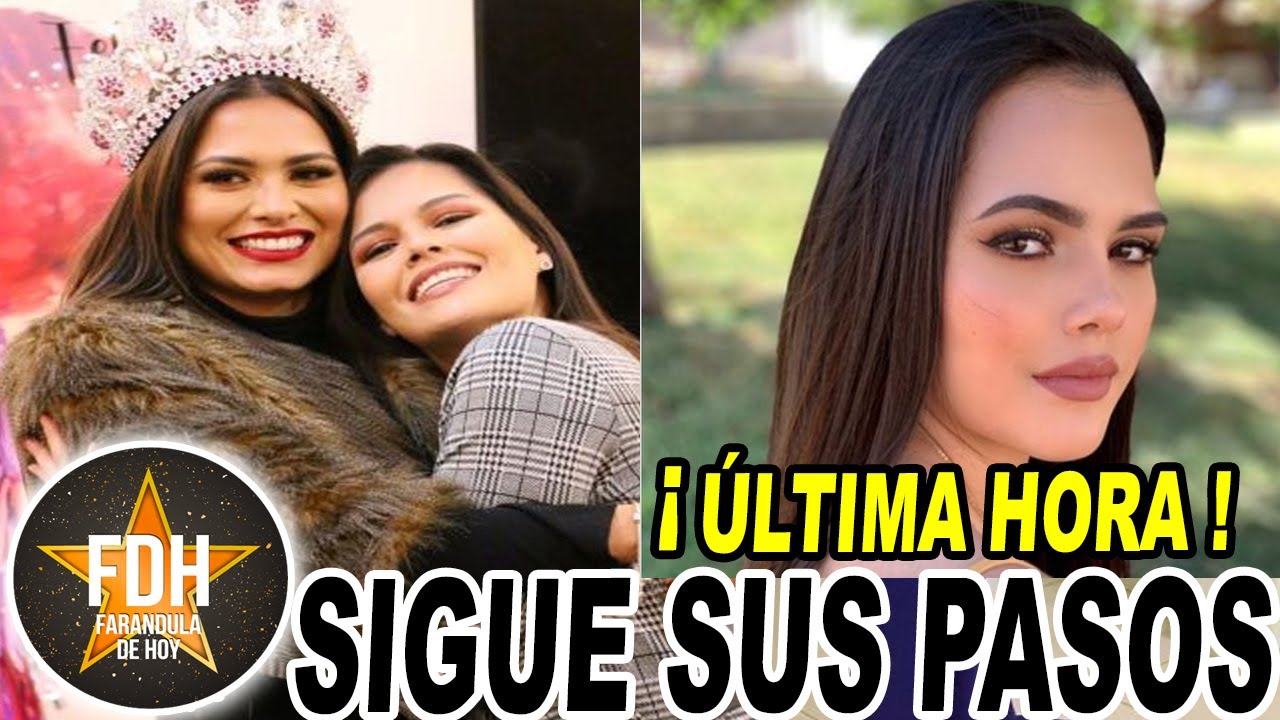🔴 ¡ÚLTIMO MOMENTO! 🚨 ELLA es la TALENTOSA Hermana de Andrea Meza Miss ...