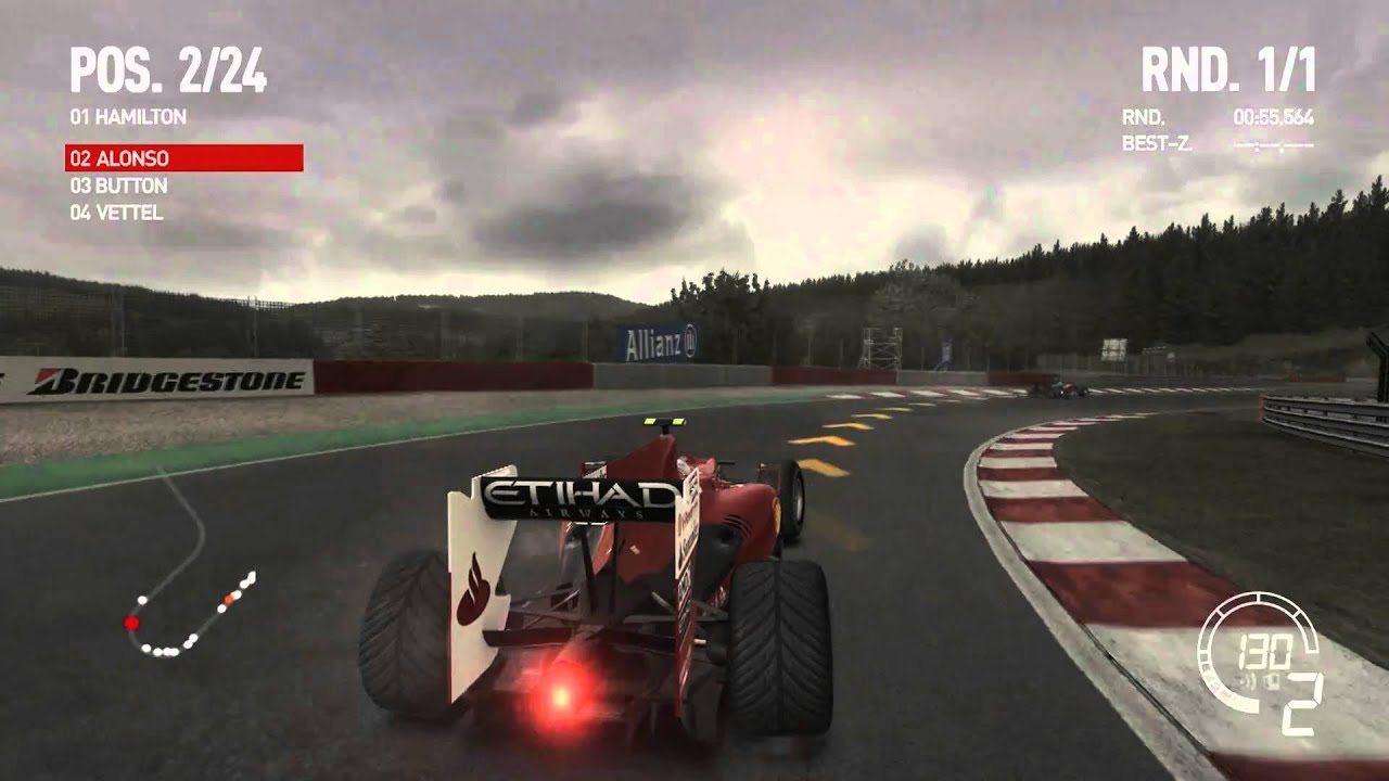 F1 2010 - Gameplay - 1080p - Max Settings - (Spa - Race) - YouTube