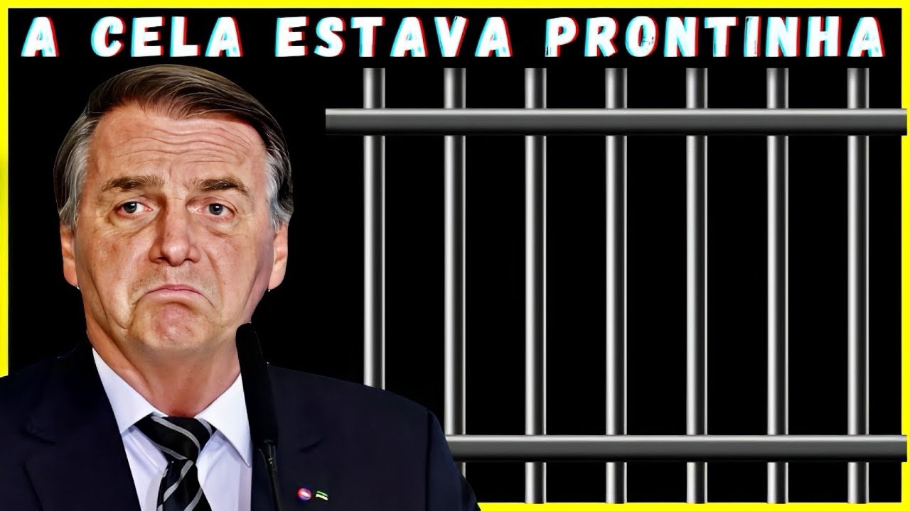 A cela para prisão de Bolsonaro está pronta. - YouTube