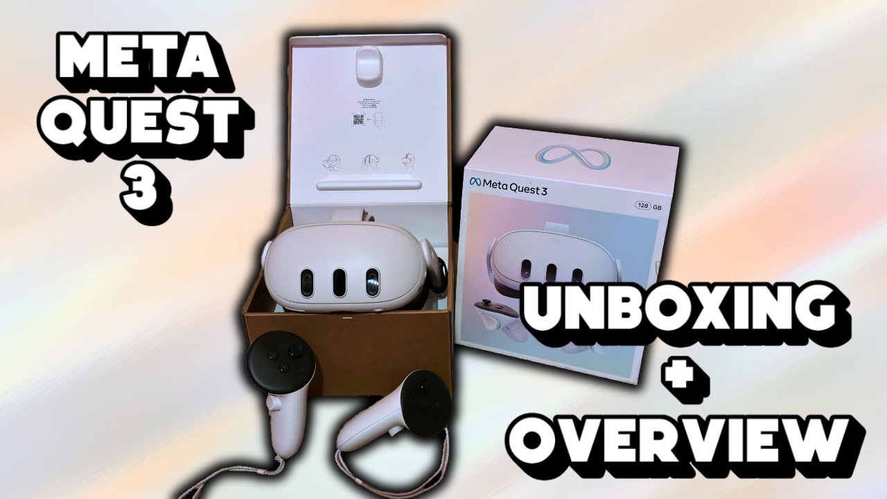 Unboxing the BRAND NEW Meta Quest 3! - YouTube
