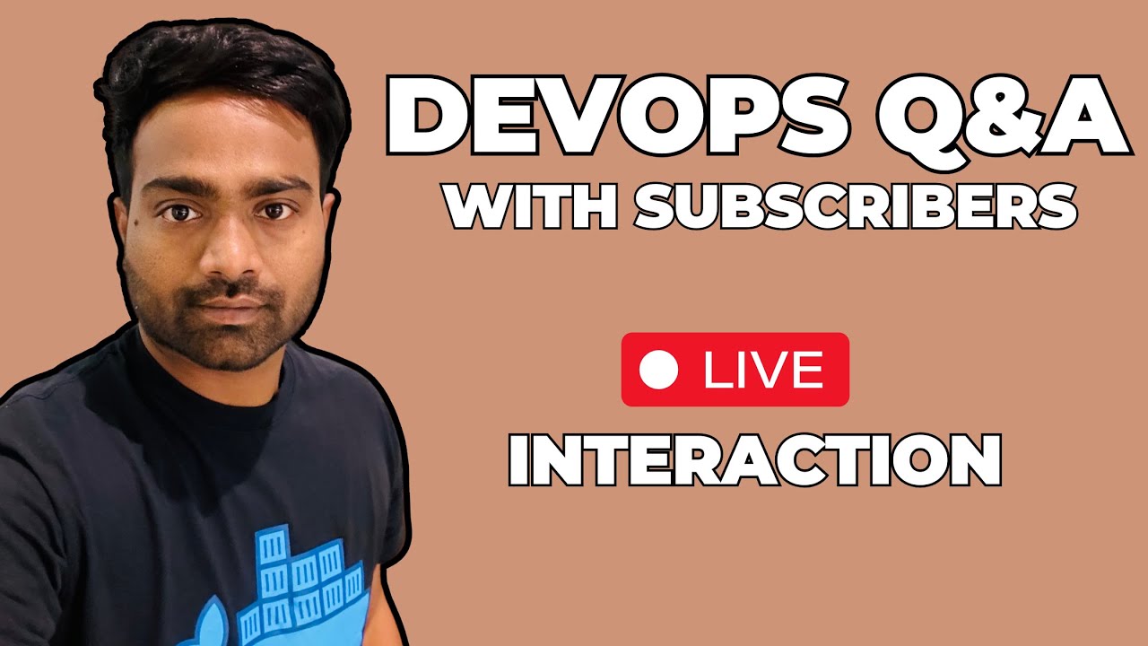 Ask me Anything about DevOps, Cloud and AI | Subscribers Live - YouTube