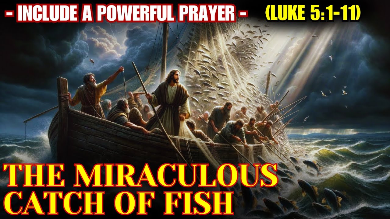 The Miraculous Catch of Fish (Luke 5:1-11): Discovering the Power of ...