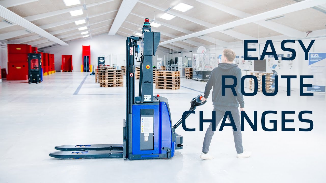 Global AGV | Easy route changes with dual mode - YouTube