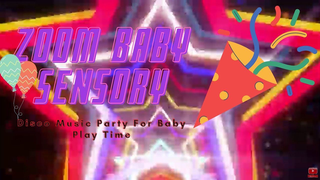 Zoom Baby Sensory 🐠 Disco Music Party For Baby Playtime |Visual Baby ...