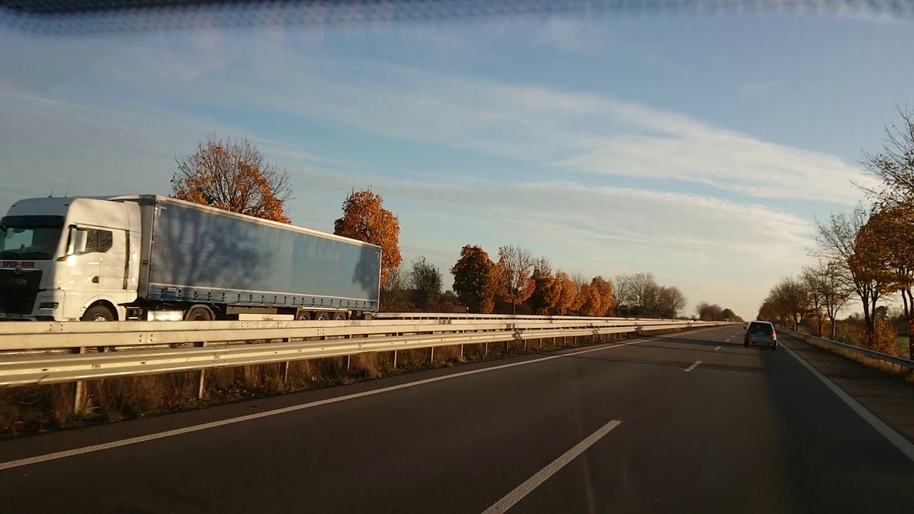 Germany in November driving through the country 2020 - YouTube