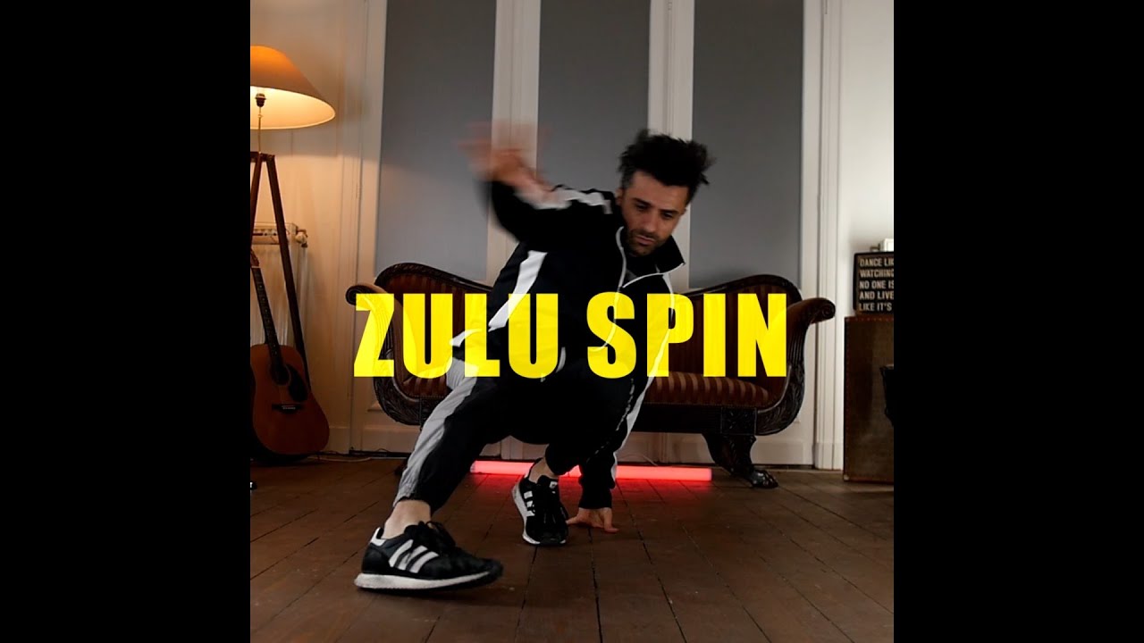 ZULU SPIN NASIL YAPILIR? FOOTWORKS DERSLERI, BREAKDANCE DERSLERI - YouTube