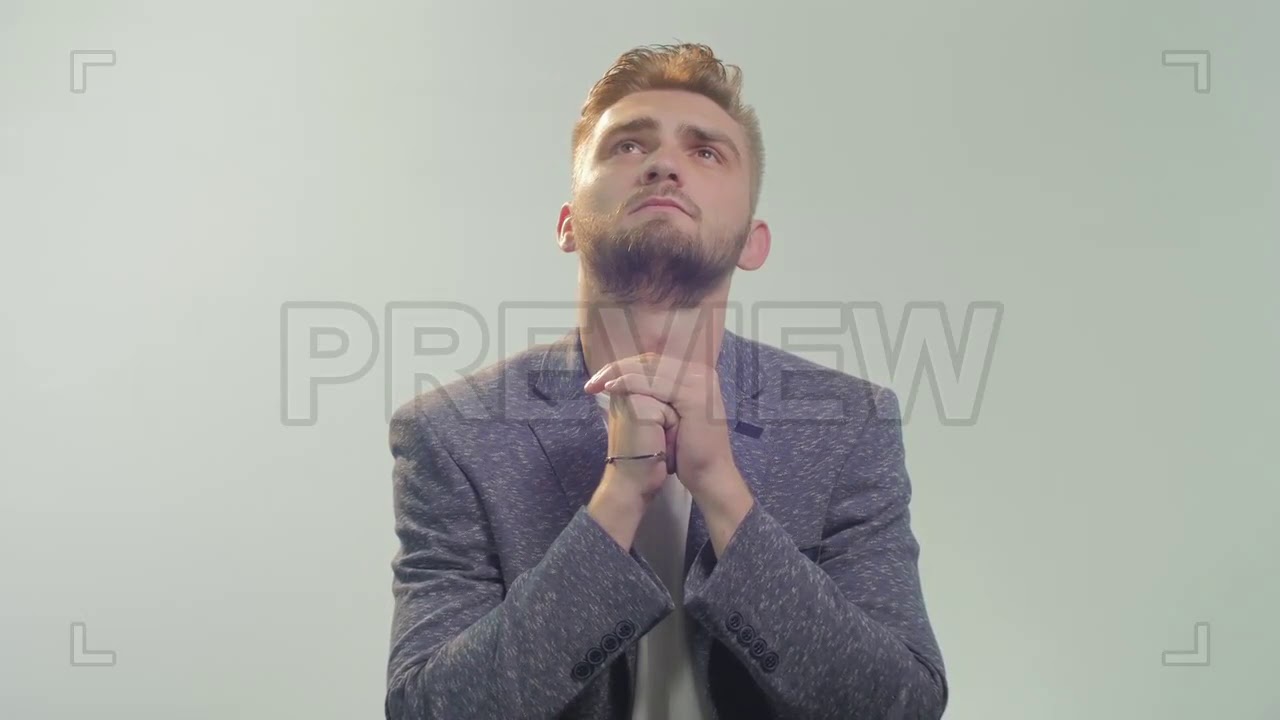 A Man Praying | Stock Video - Motion Array - YouTube
