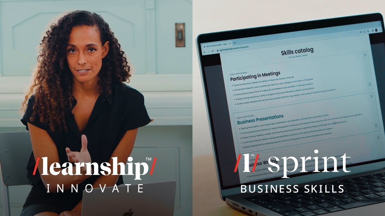 Learnship Innovate - Sprint Business Skills - YouTube