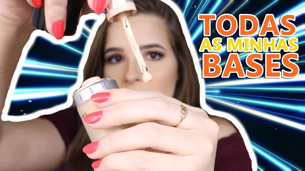 mostrei TODAS as minhas BASES - YouTube