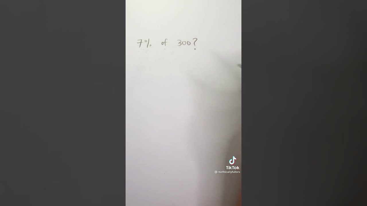Tik tok Trick to math percentages # - YouTube