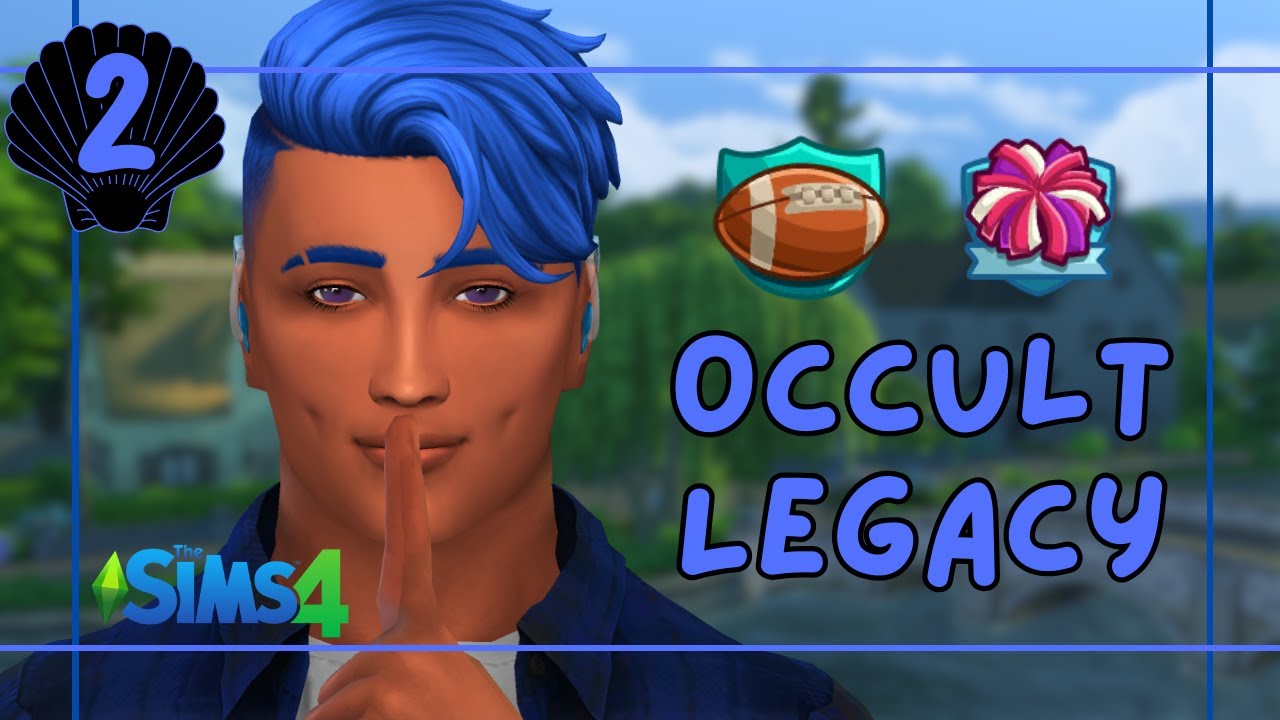 🐚 High School is BROKEN?! // Mermaid #2 - Occult Legacy // Sims 4 Lets ...