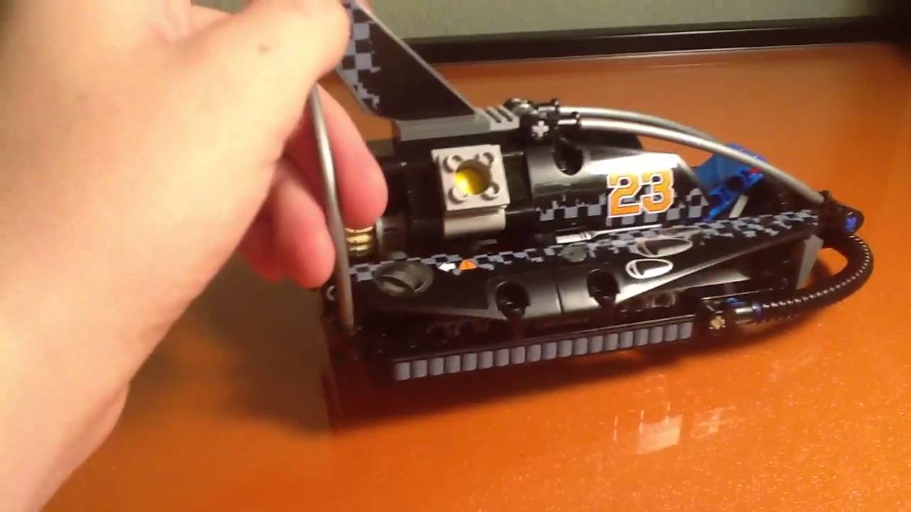 Lego hovercraft review 42002 - YouTube