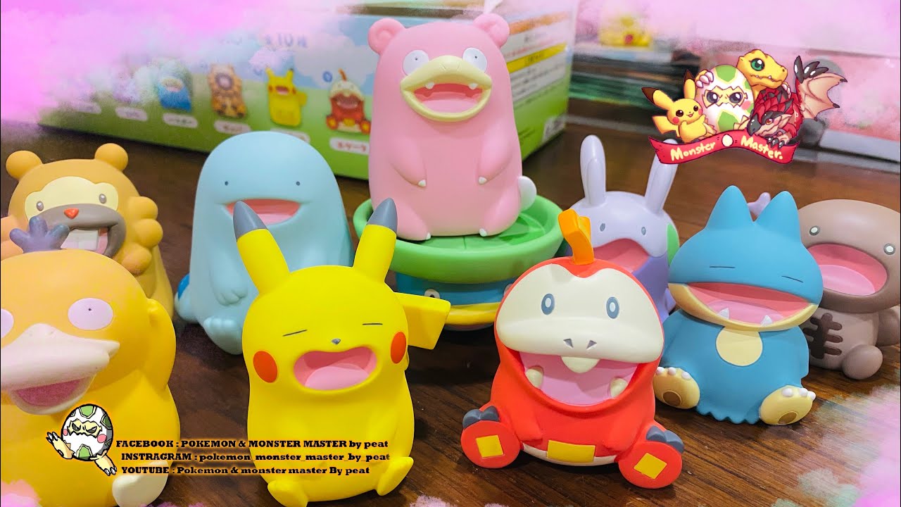 [Unbox] Pokemon 1, 2... Pokan! Soft Vinyl Mascot BIG | Pokemon Center ...