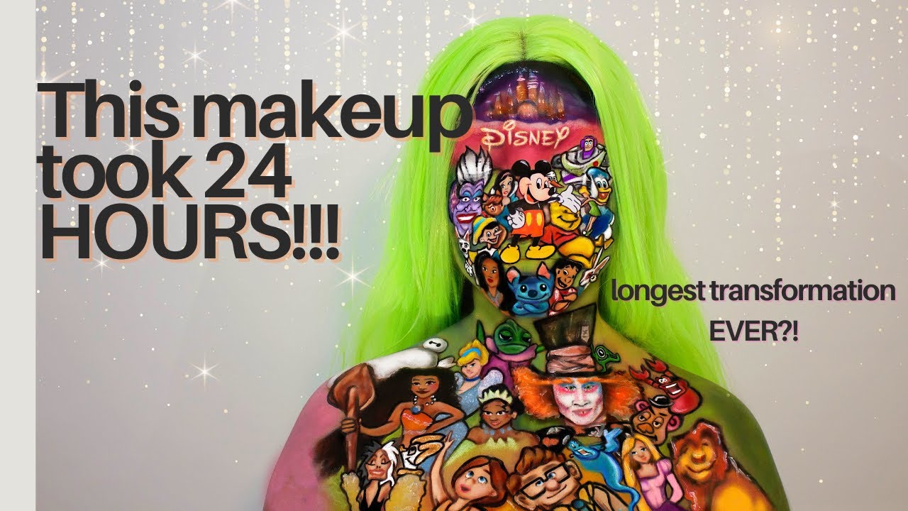 IT TOOK 24 HOURS TO DO MY MAKEUP?! | Cakefacerj - YouTube