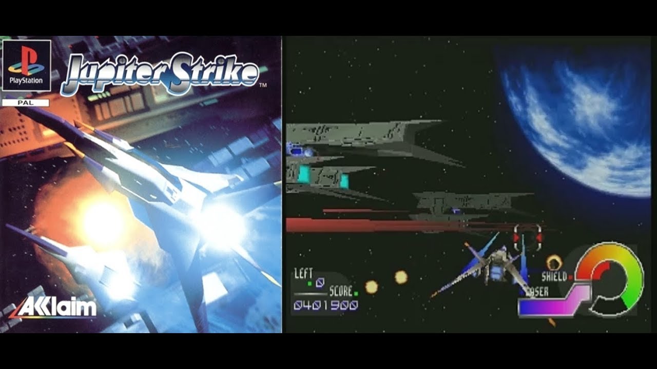 Jogando um pouco de Jupiter Strike do Playstation - YouTube