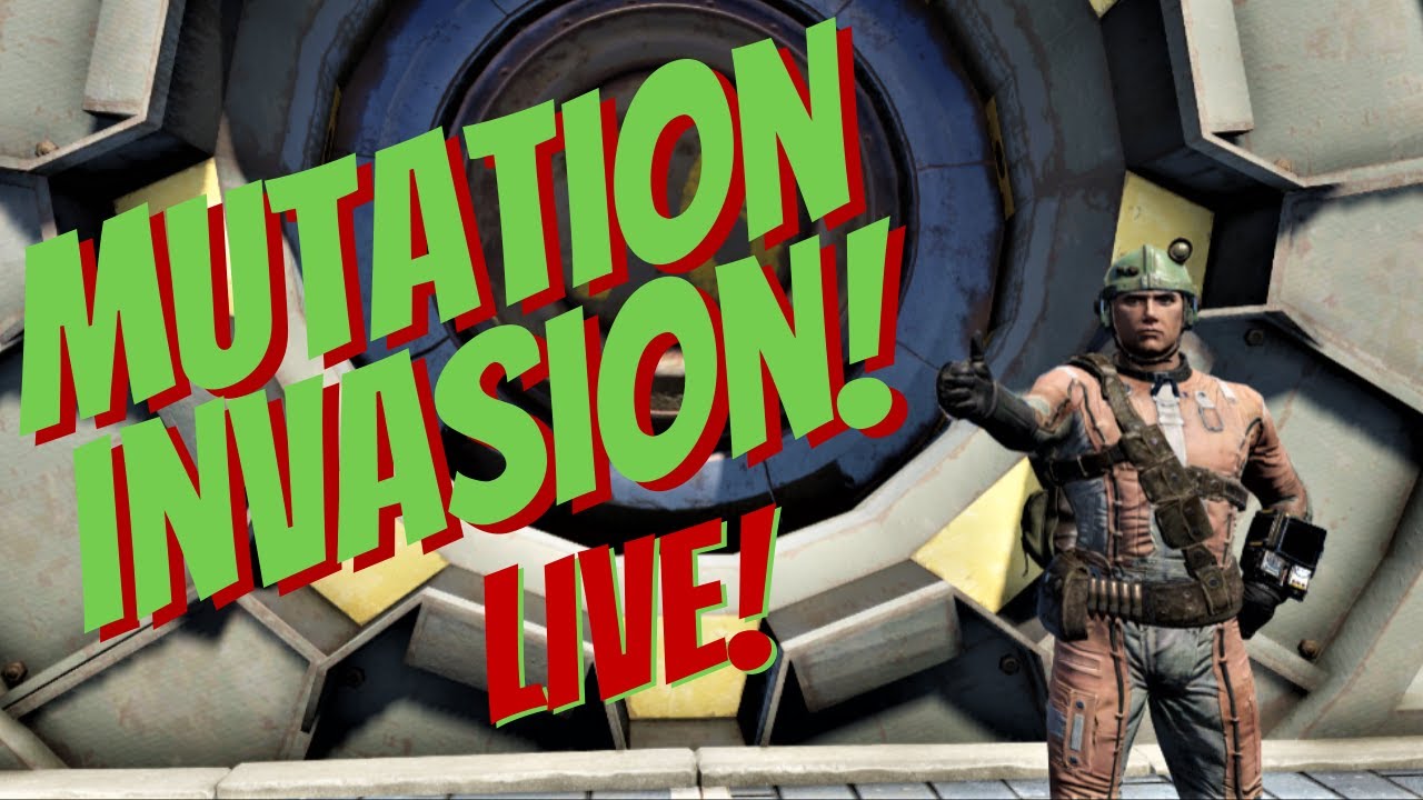 Fallout 76 Live Stream - Mutation Invasion Part 1 - YouTube