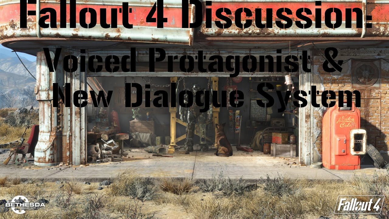 Fallout 4 Discussion: Voiced Protagonist & New Dialogue System - YouTube