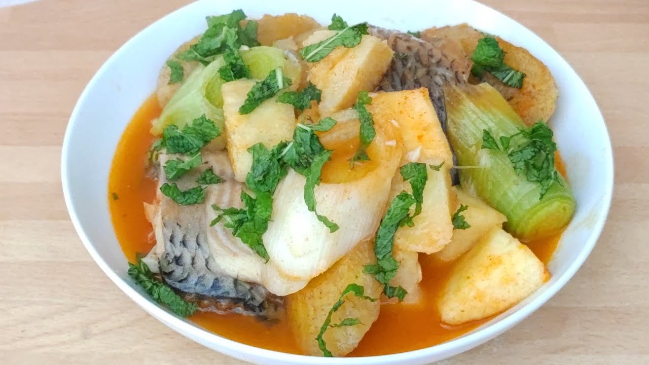 HOW TO MAKE FRESH FISH ,YAM AND PLANTAIN PEPPER SOUP | GREAT FOR THE ...