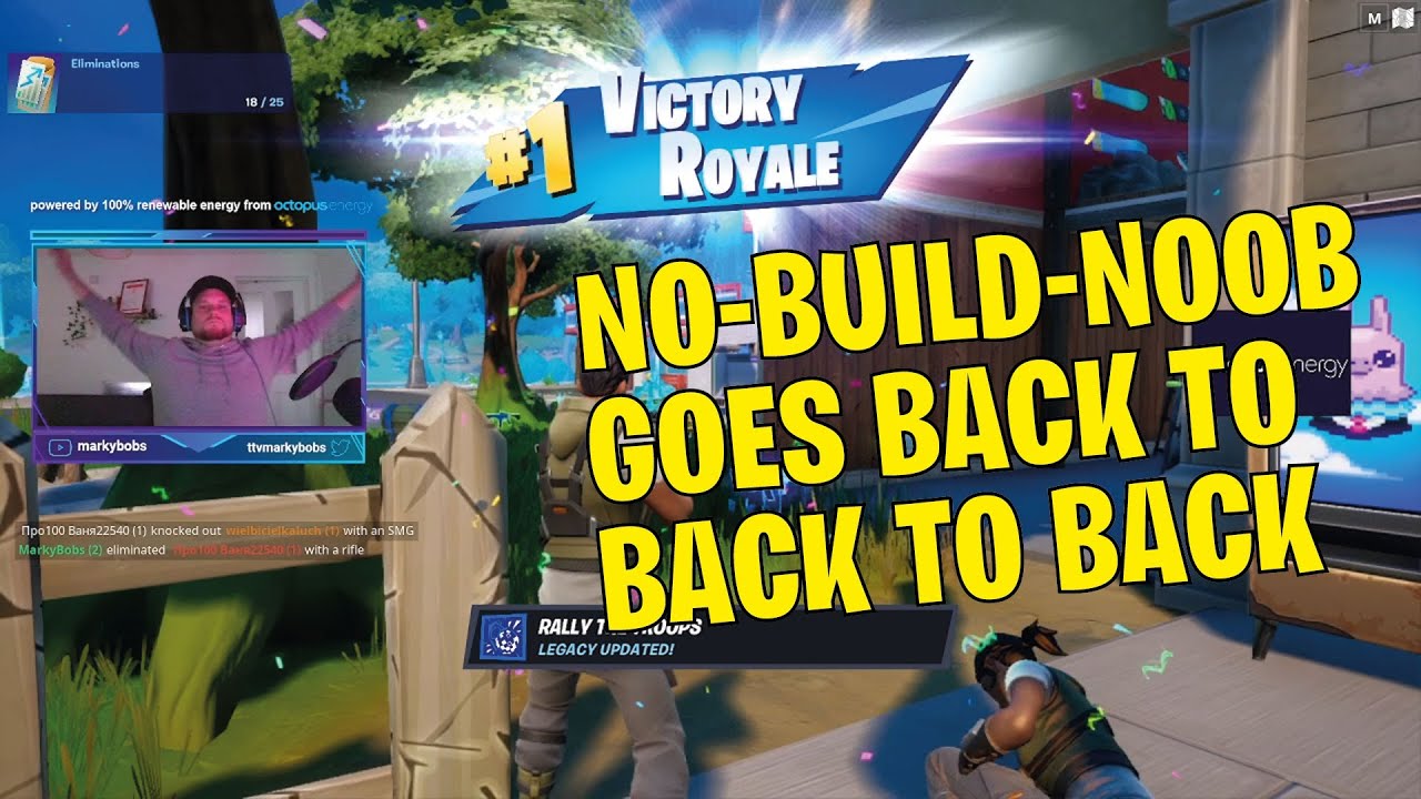 No Build Noob - Back To Back To Back Part 1 - YouTube