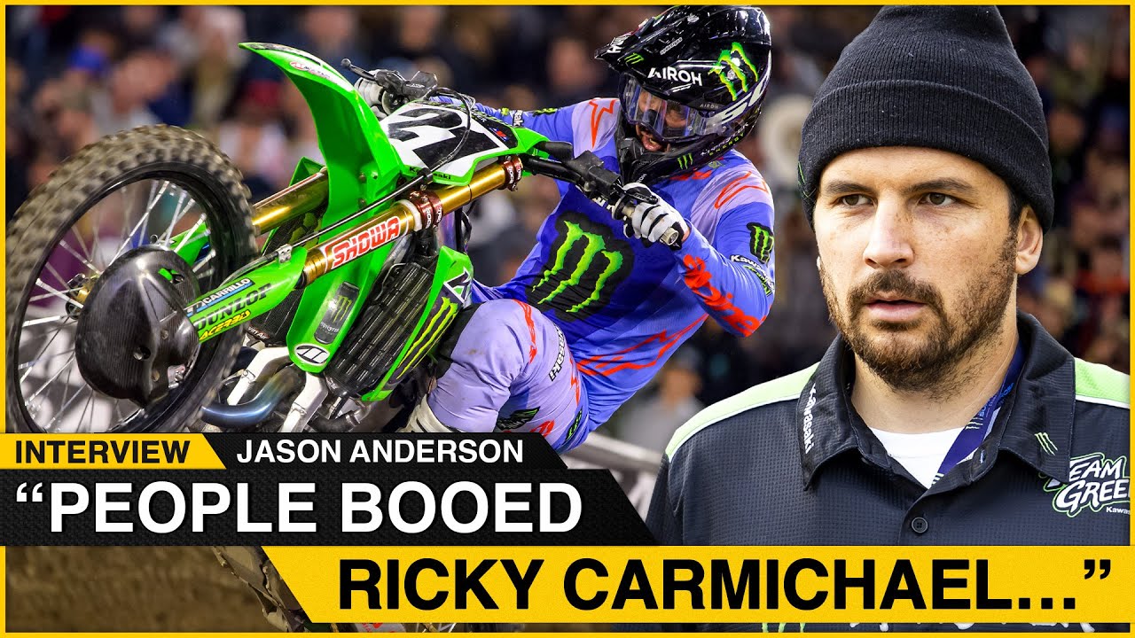 “People Booed Ricky Carmichael…” | Jason Anderson on Anaheim 2 - YouTube